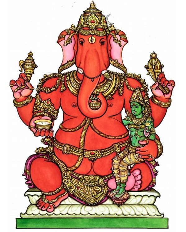 Lord Ganesha is worshipped in numerous forms and “Roopas” within ...