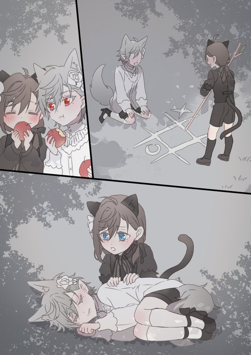 「正義とか常識とかさ 疲れちゃうよね正直ね 秘密基地の中にはそんなものはない #くろのあとりえ #KuzuArt #かな絵」幸 skebの漫画