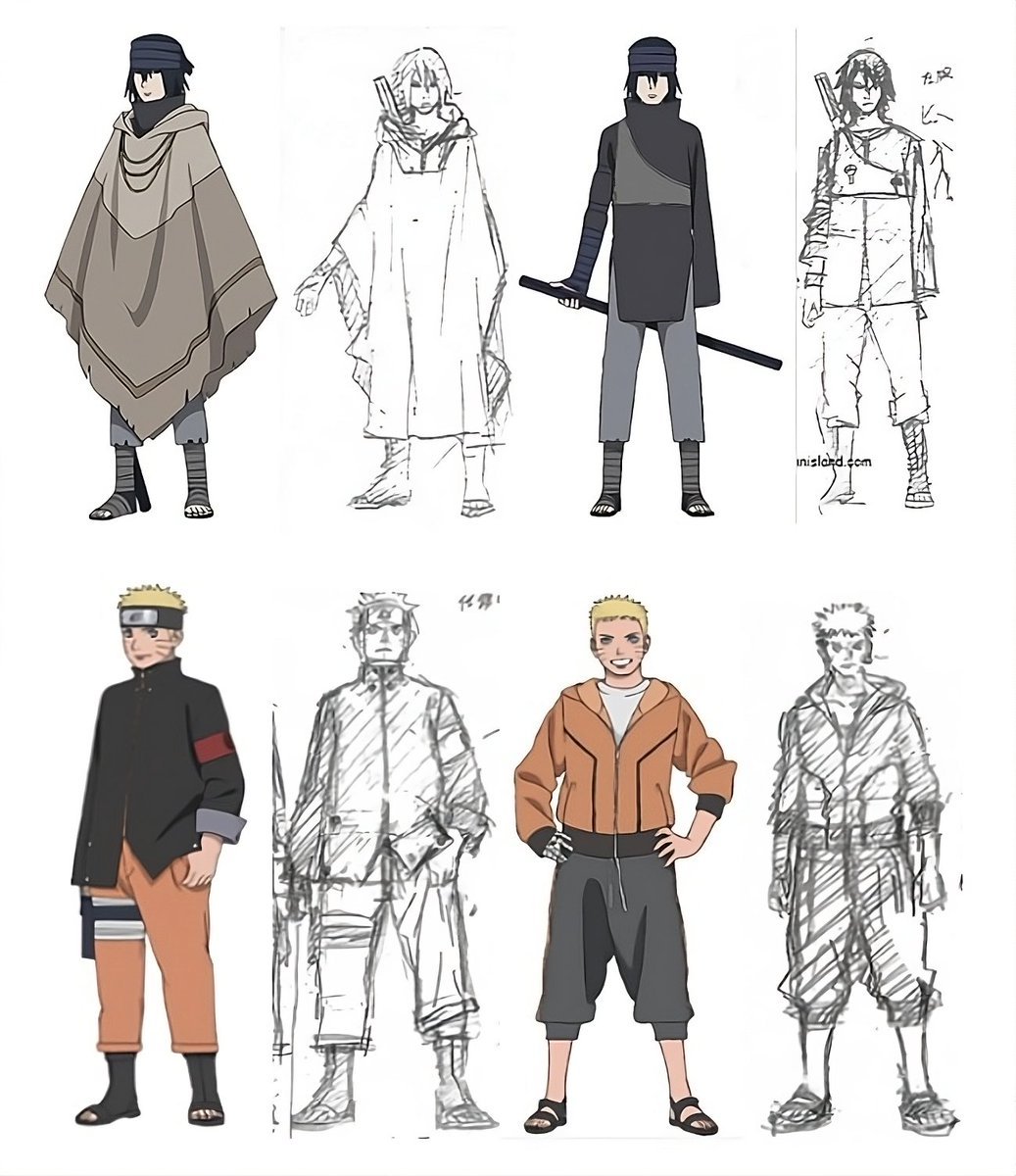 Sasuke The Last Movie Character Design
