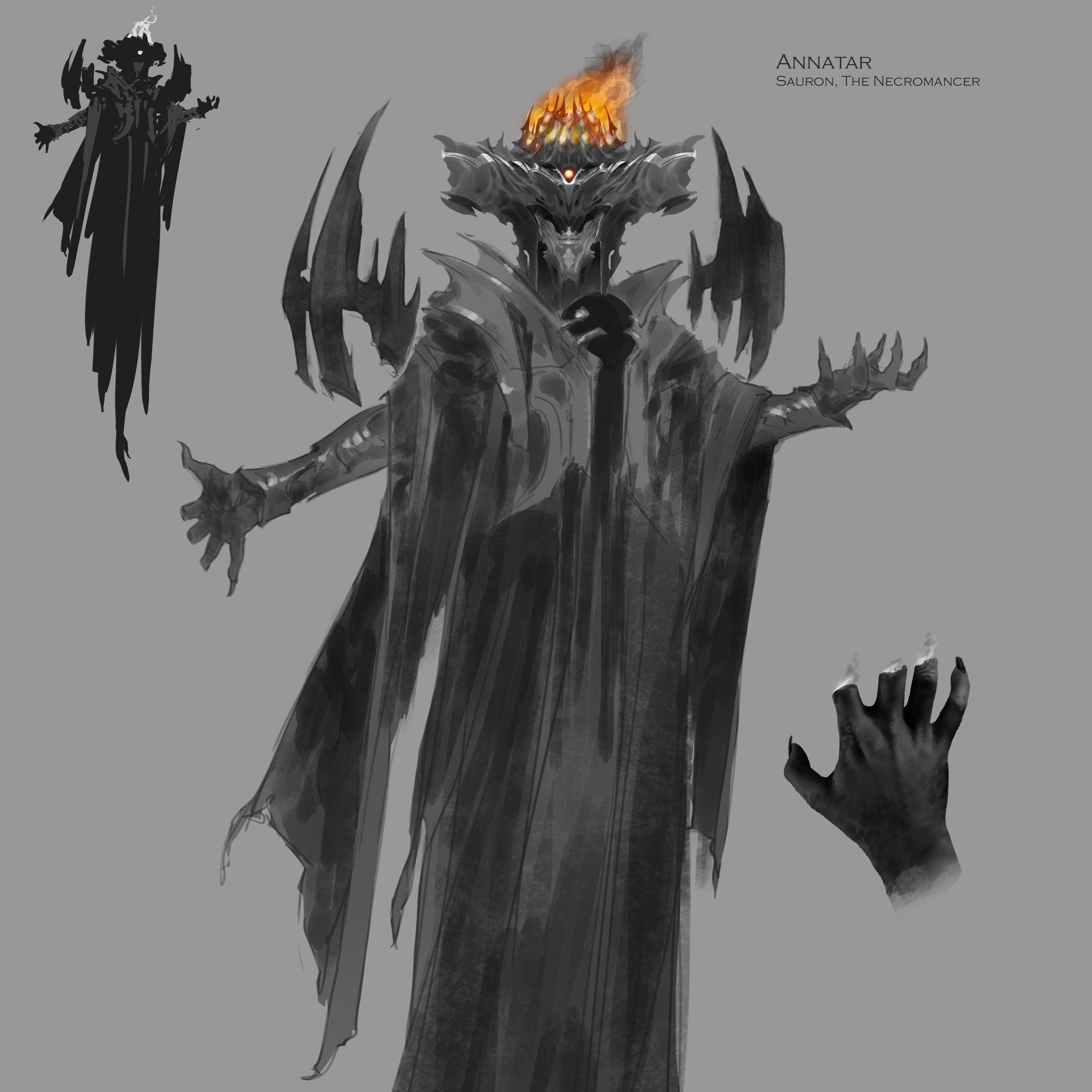 Sauron Concept Art ArtStation Sauron