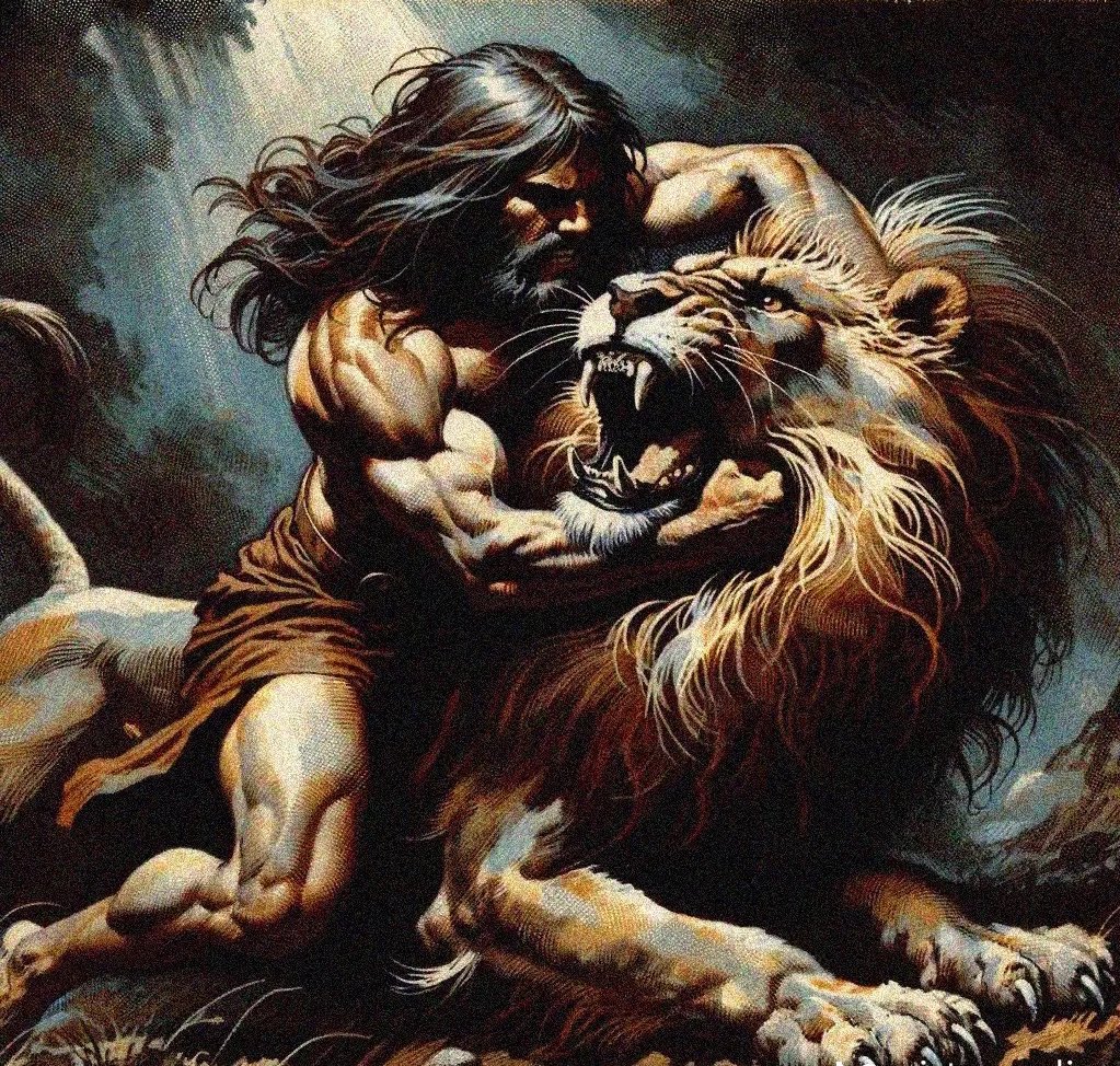 Samson Bible Wallpaper