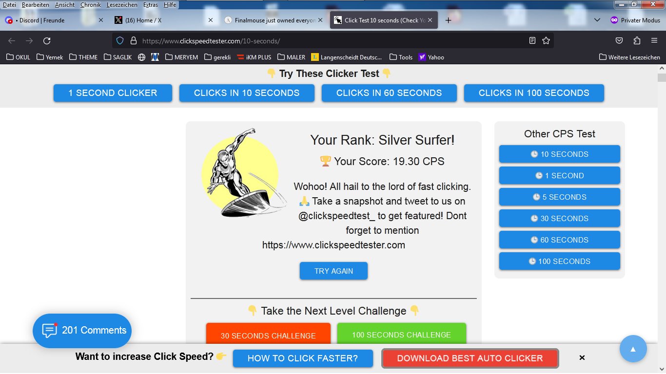 Click Speed Test / CPS Test - Check Clicks Per Second (*NEW*) - verloop.io Click Speed Test / CPS Test - Check Clicks Per Second (*NEW*) - verloop.io