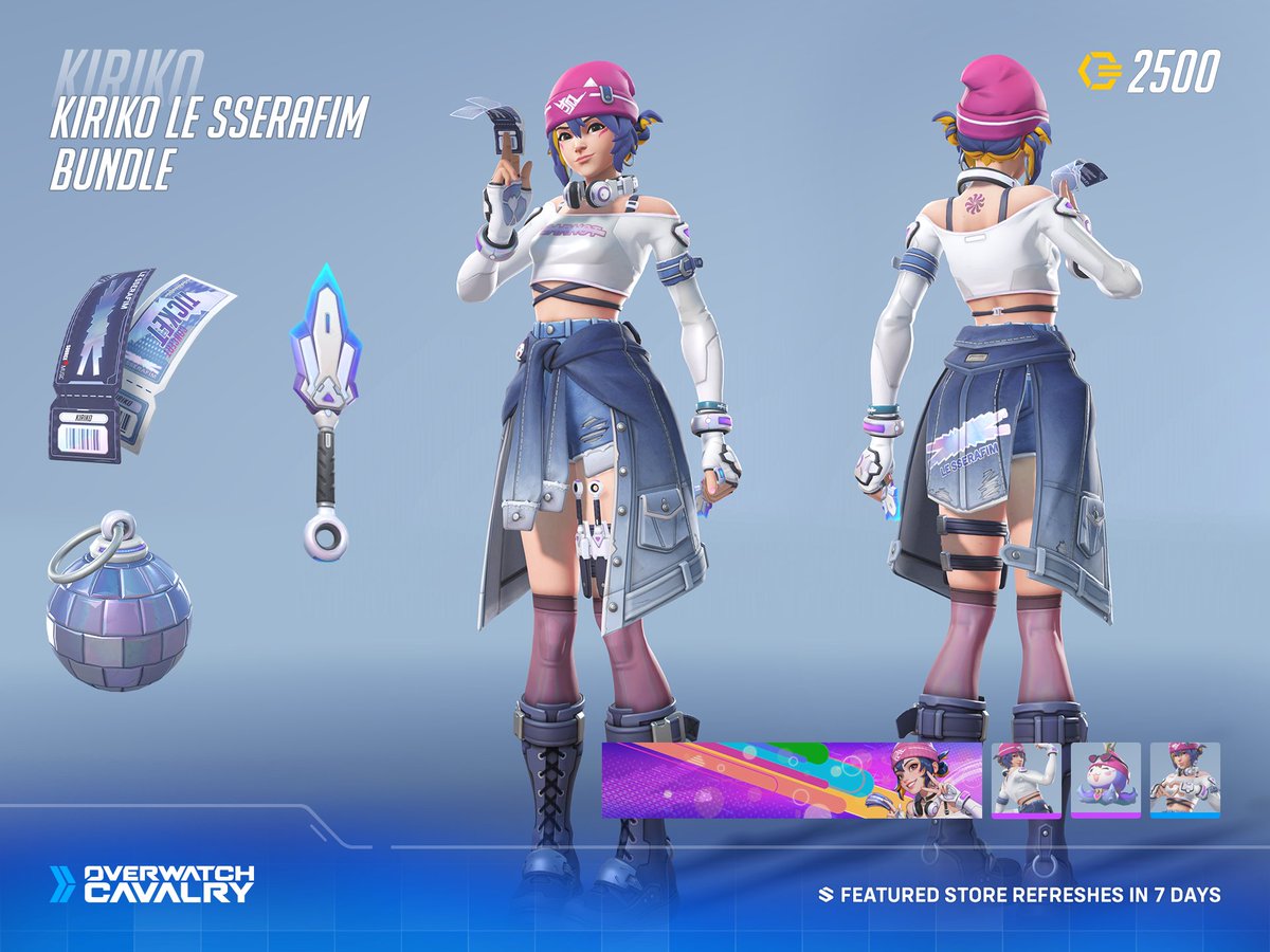 Overwatch 2 X LE SSERAFIM Collab - All Skins and Prices Overwatch 2 X LE SSERAFIM Collab - All Skins and Prices