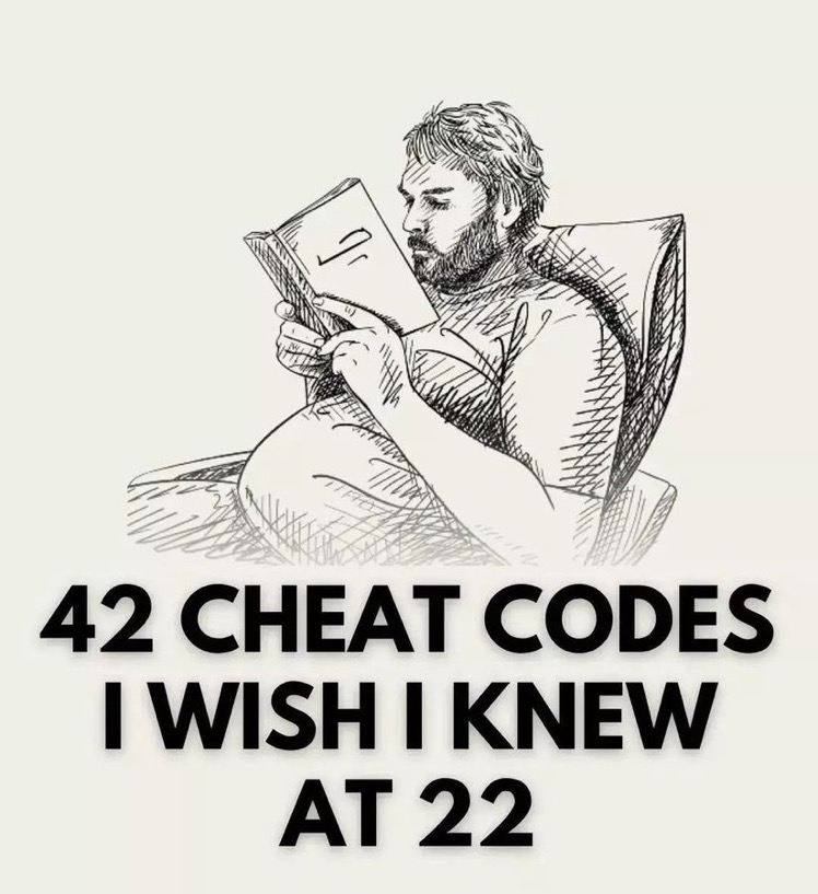 42 cheat codes you NEED before it’s too late: //Thread// - Thread from ...