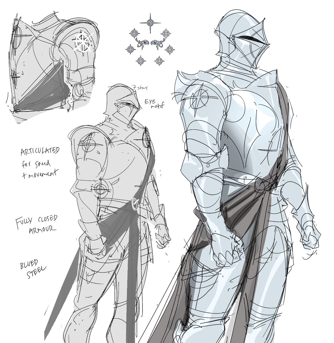 Plate Armor Sketch