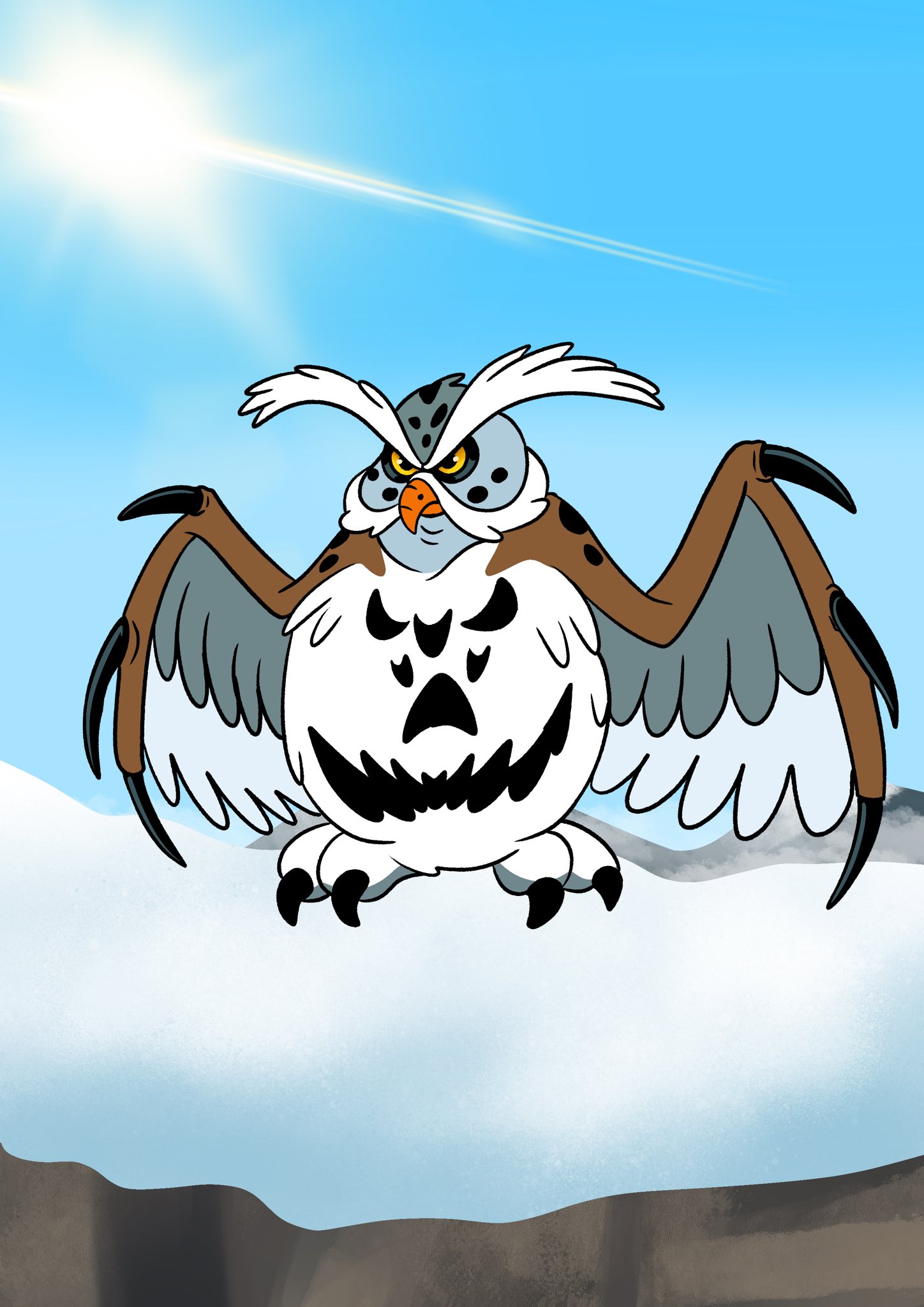Blue Owl Pokemon