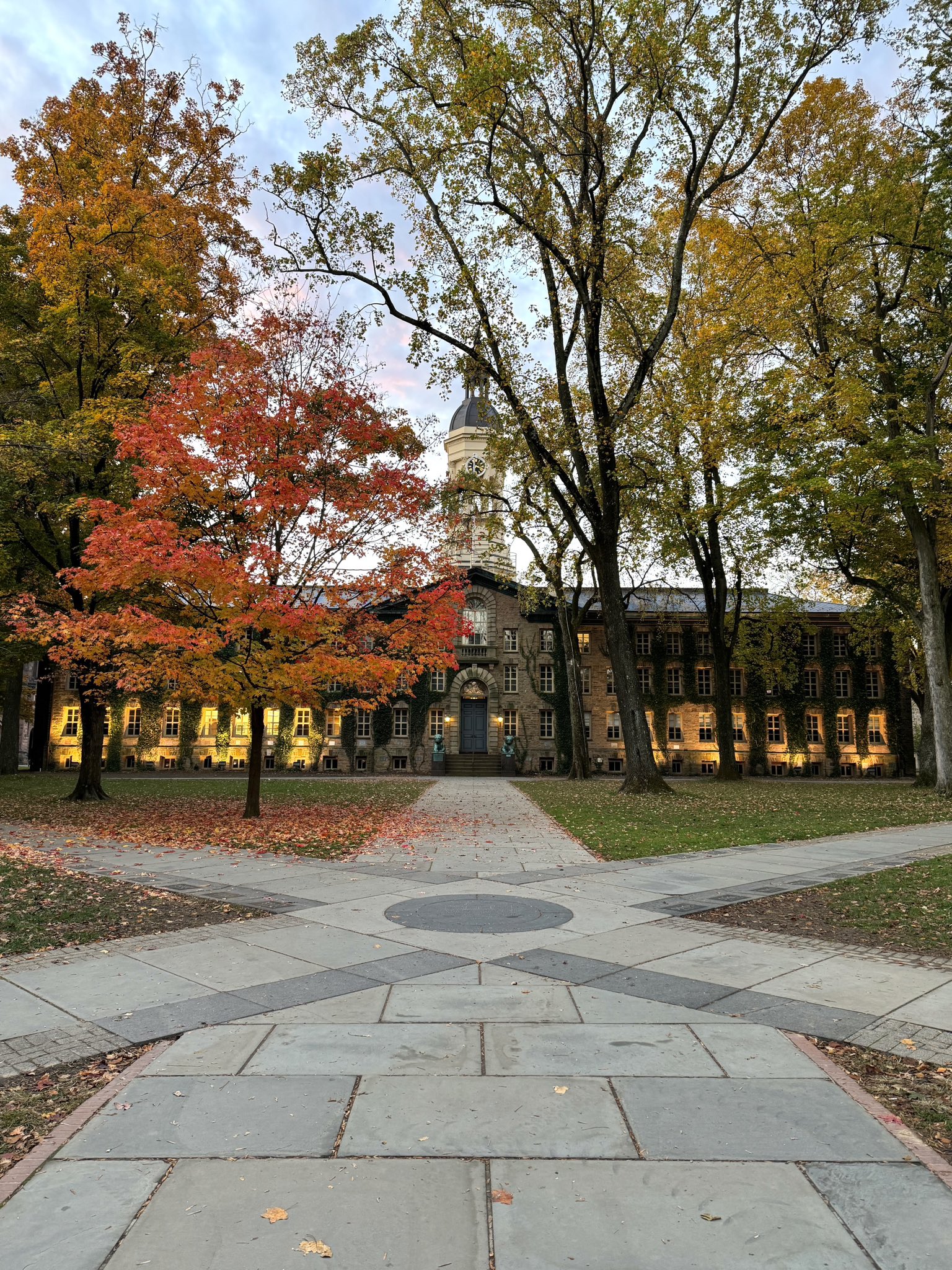 Princeton University Campus Fall