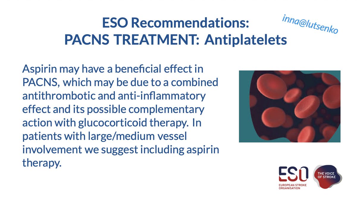 A 🧵 about PACNS: SPOILER: with @ESOstroke Guidelines! ️primary # ...