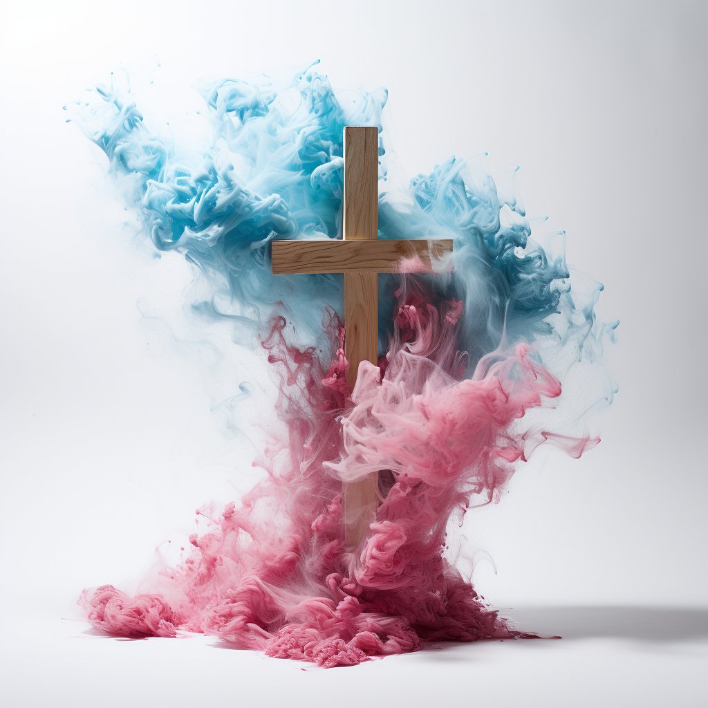 Cross Smoke Wallpaper