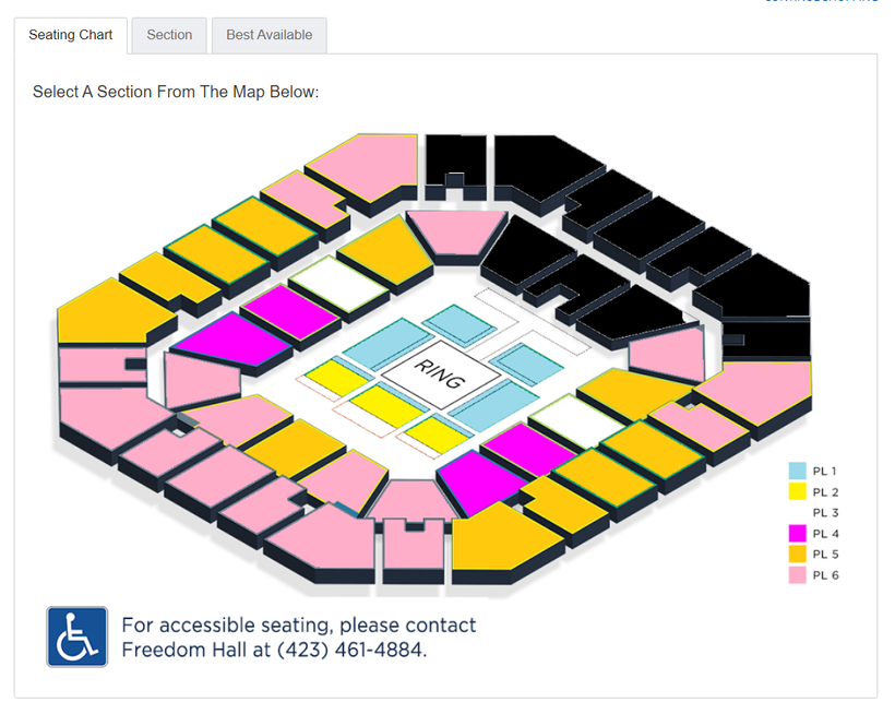Freedom Hall Civic Center Seating Civic Center Rentals Dallas