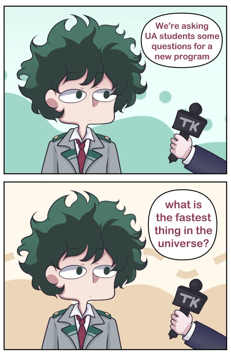 「A true Asian mom weapon 🩴 #BNHA」Teckmonkyの漫画