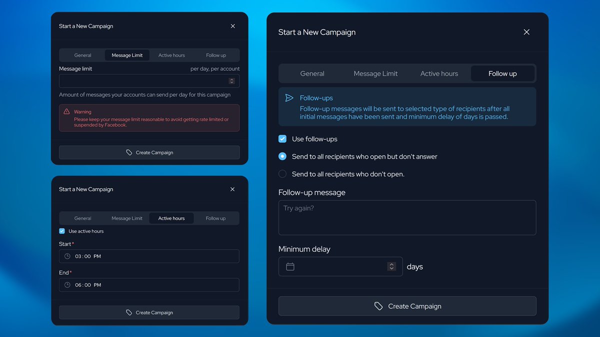 💙 Updates on the development of MessengerFlow. A thread...🧵 - Thread ...