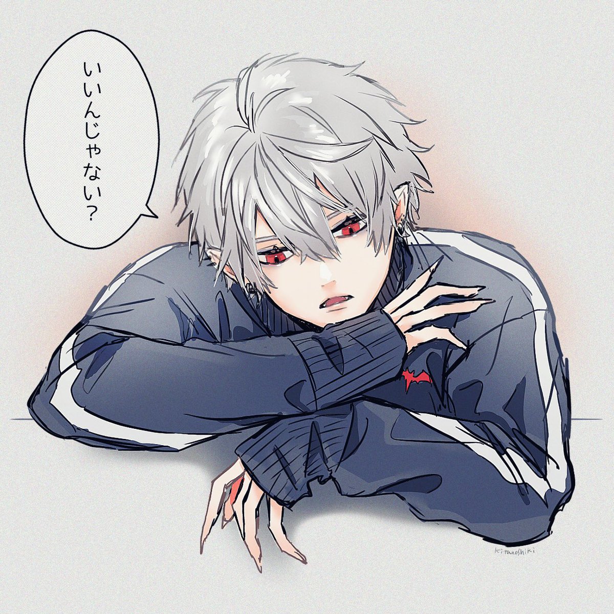 「下のポストを全肯定してくれる葛葉さん #KuzuArt 」北乃式🗼の漫画