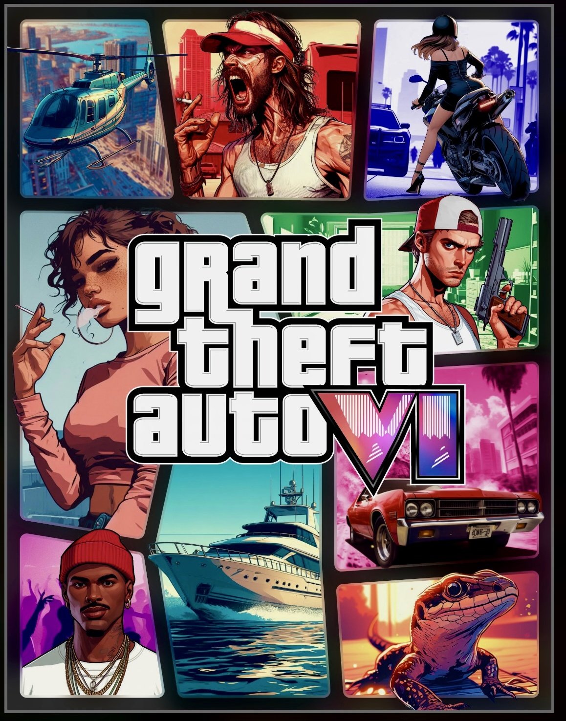 Grand Theft Auto 5 Poster