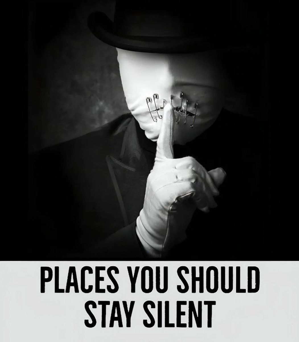 PLACES YOU SHOULD STAY SILENT: - Thread from Mind Matter Money ...