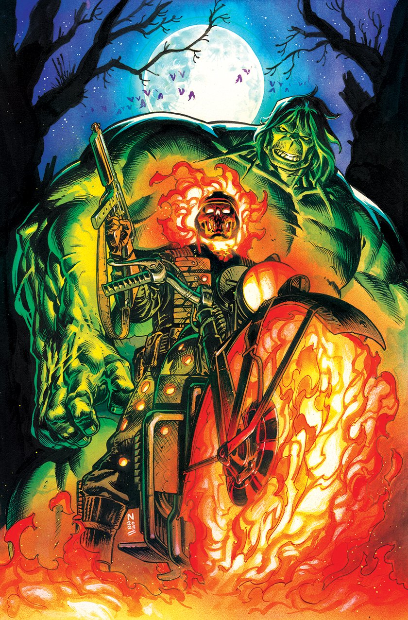 Ghost Rider Vs Hulk