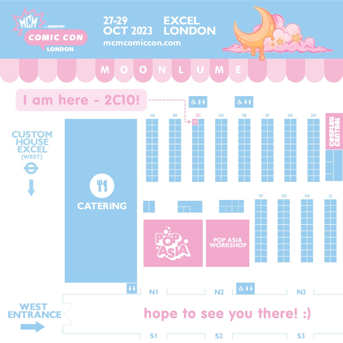 「Dreamers..! 🌸🌙 」 Moonlume MCM London 2A4!の漫画