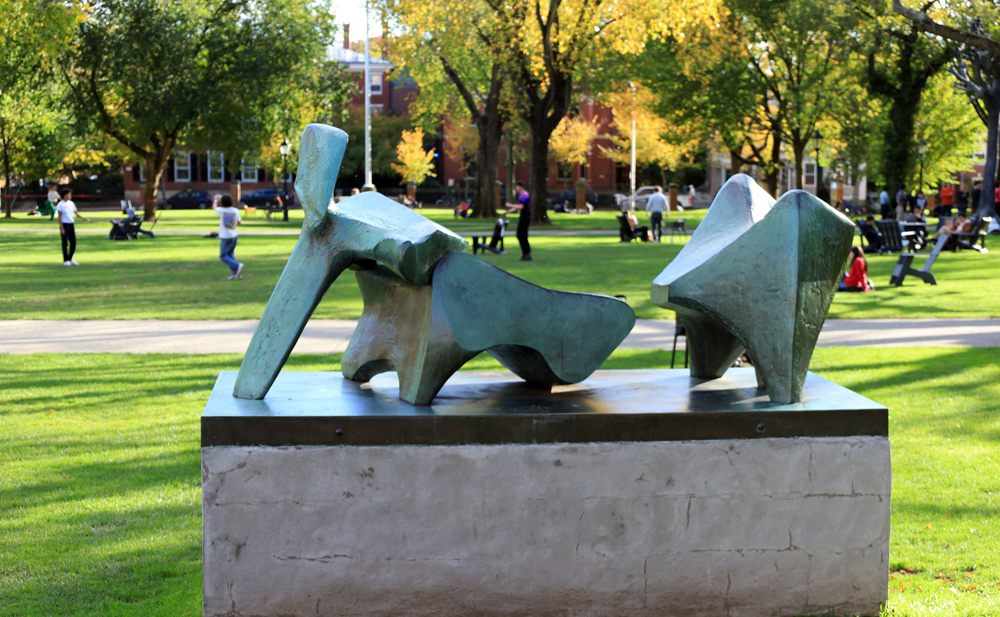 Three Piece Reclining Figure No 2 Bridge Prop Henry Moore