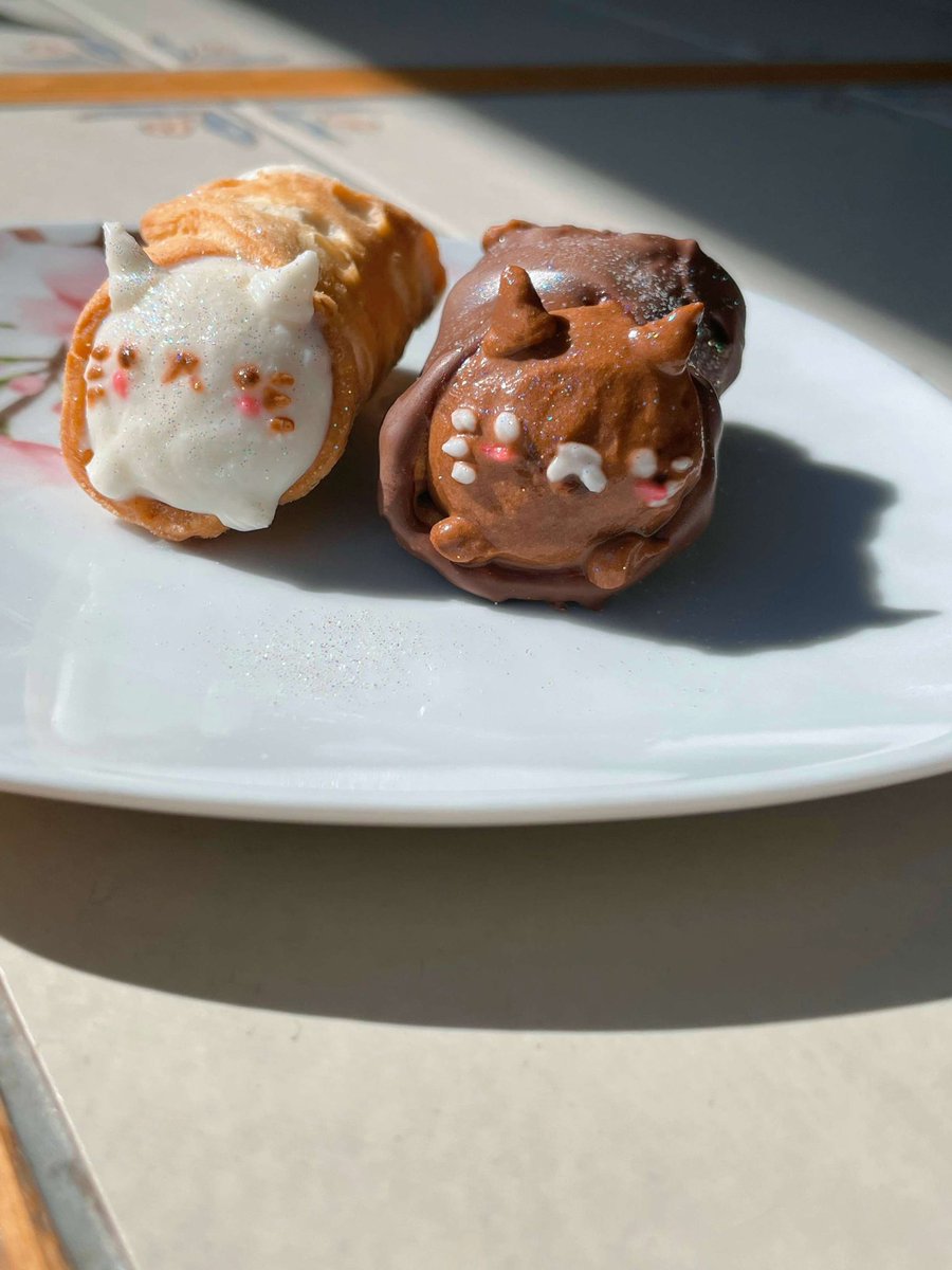 ﾟ Lemon*:･ﾟ (@LemonCatSenpai ):I made some catnollis 🐱