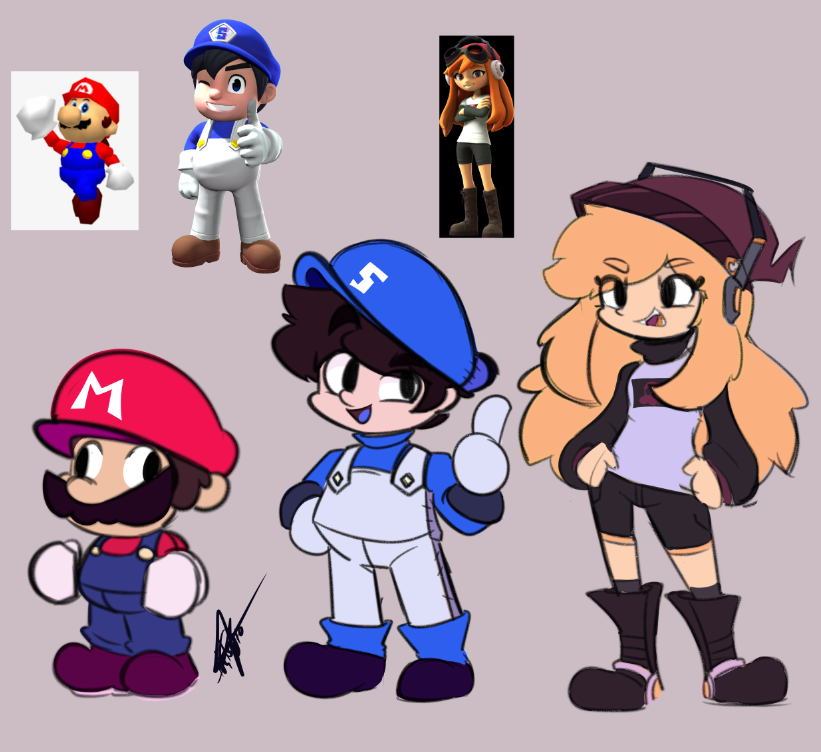 Smg4 Mario Swag Related