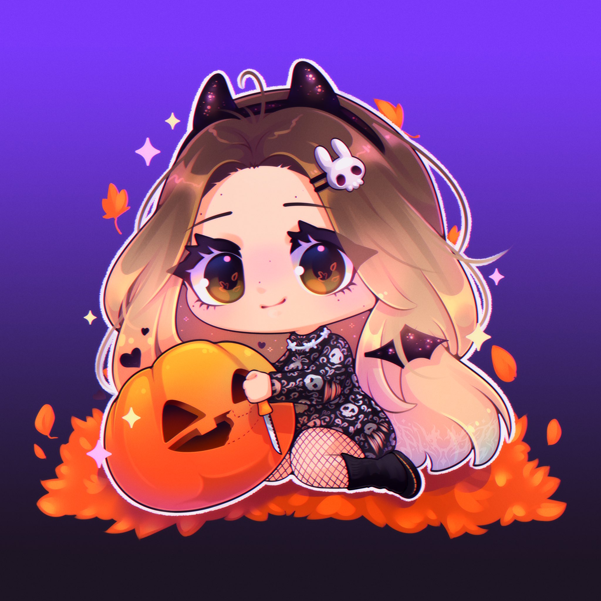 Cute Chibi Halloween
