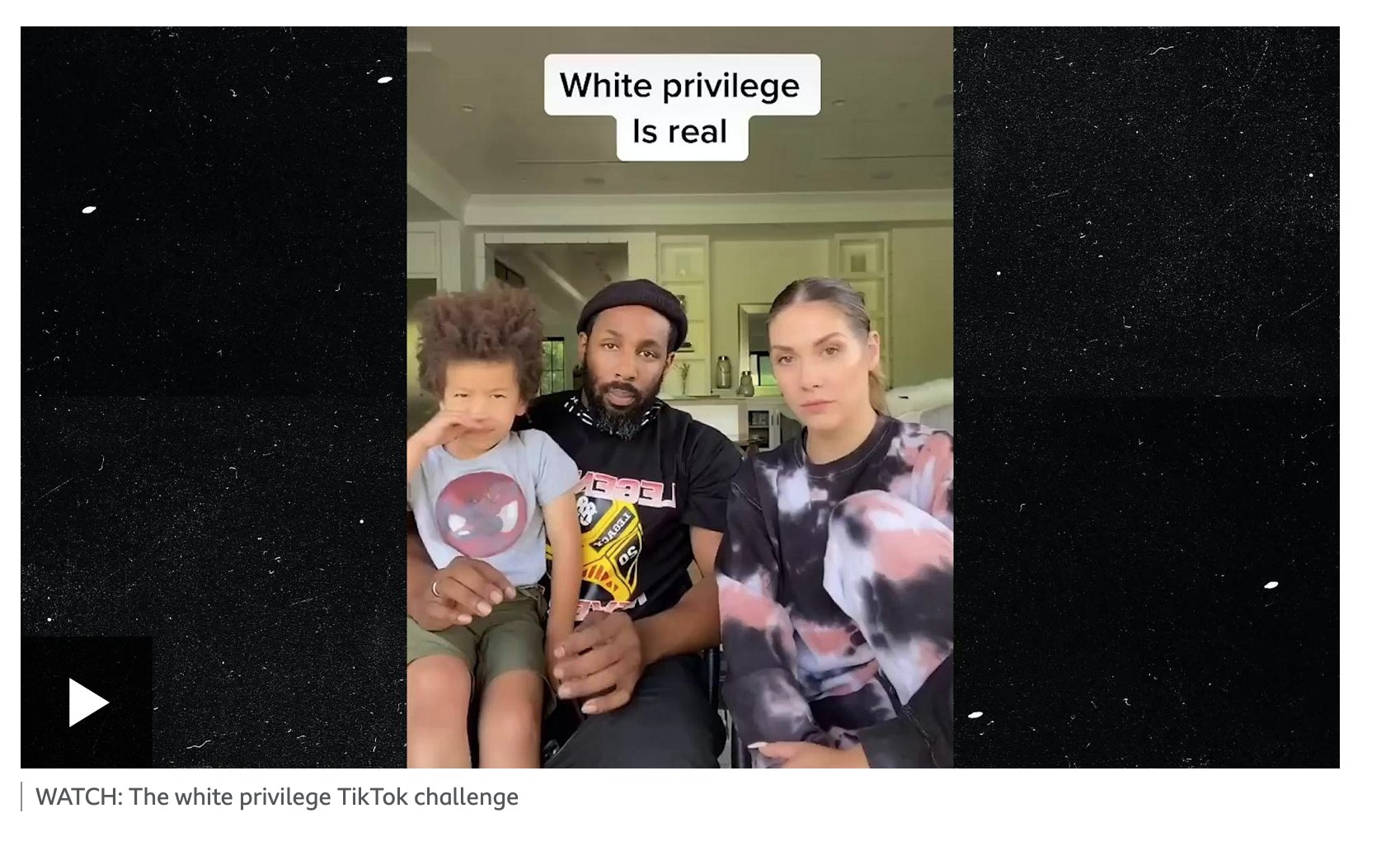 White Privilege Meme