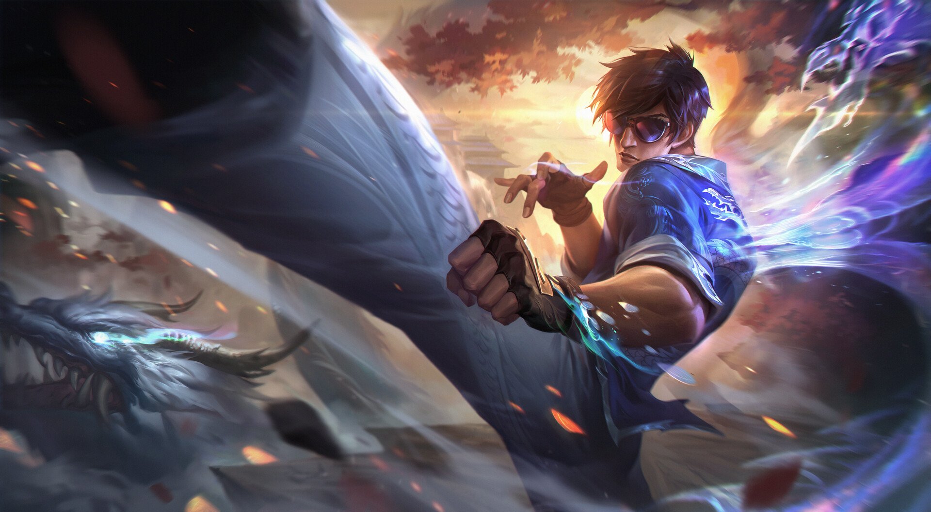 Lee Sin Splash Art Chinese