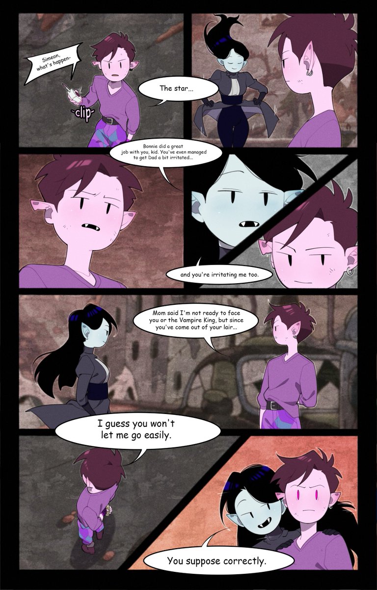 「I wasn't going to do this because I said, "Baby Finn will pr」OmyChan COMMISSIONS OPEN の漫画