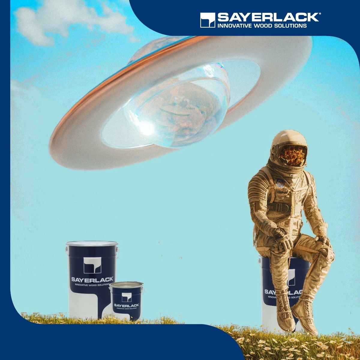 Sayerlack Logo Holz Collage, Verschiedene Farben Und Textur, Natur