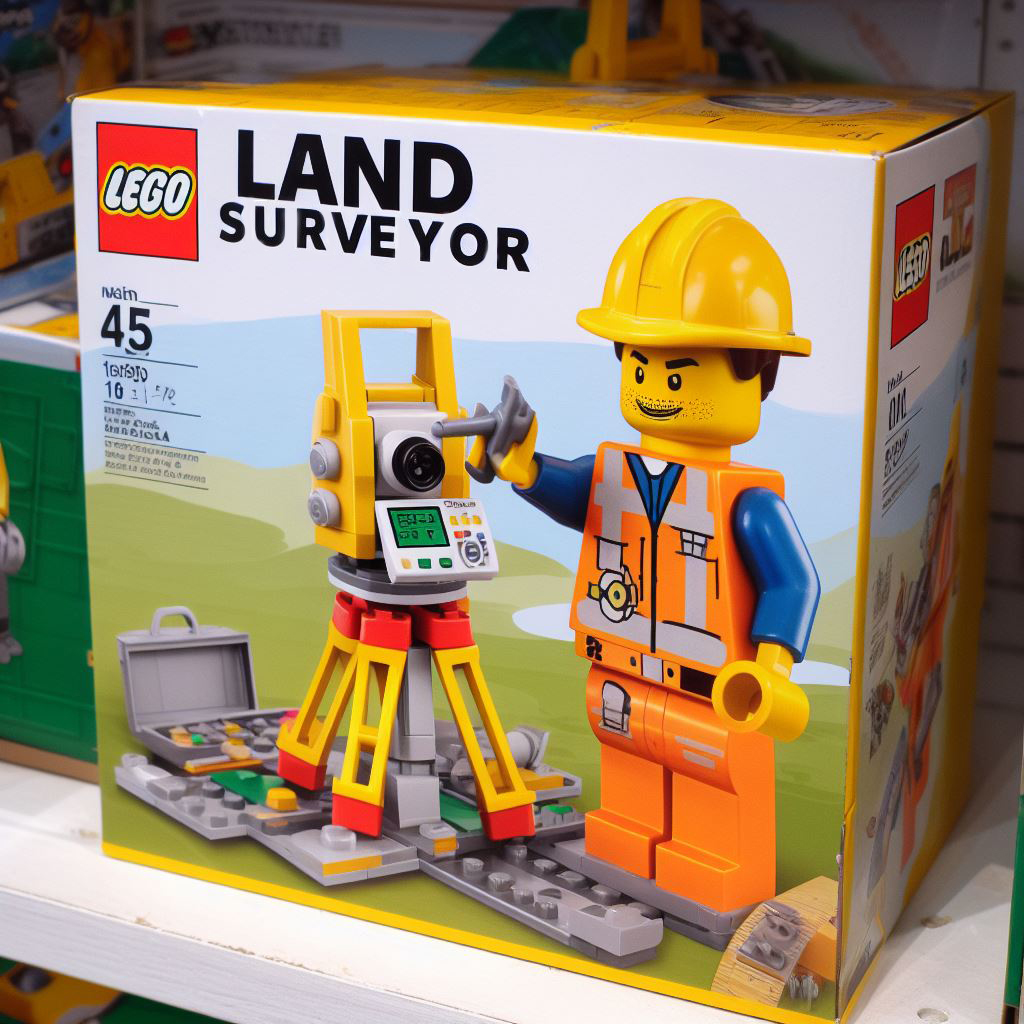 Land Surveyors United: Gotta have these legos.. https://t.co/lTf3ZJSdhU