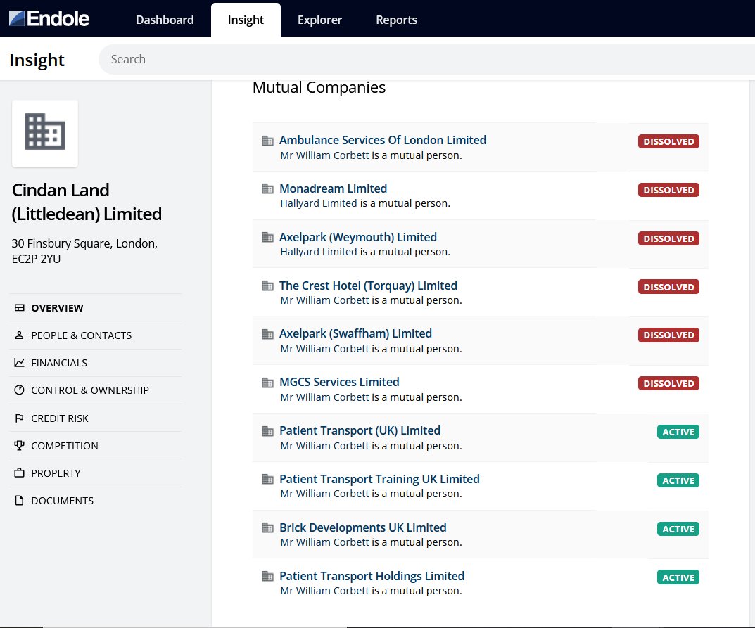 "The amount paid just one year after it was sold to the property ...