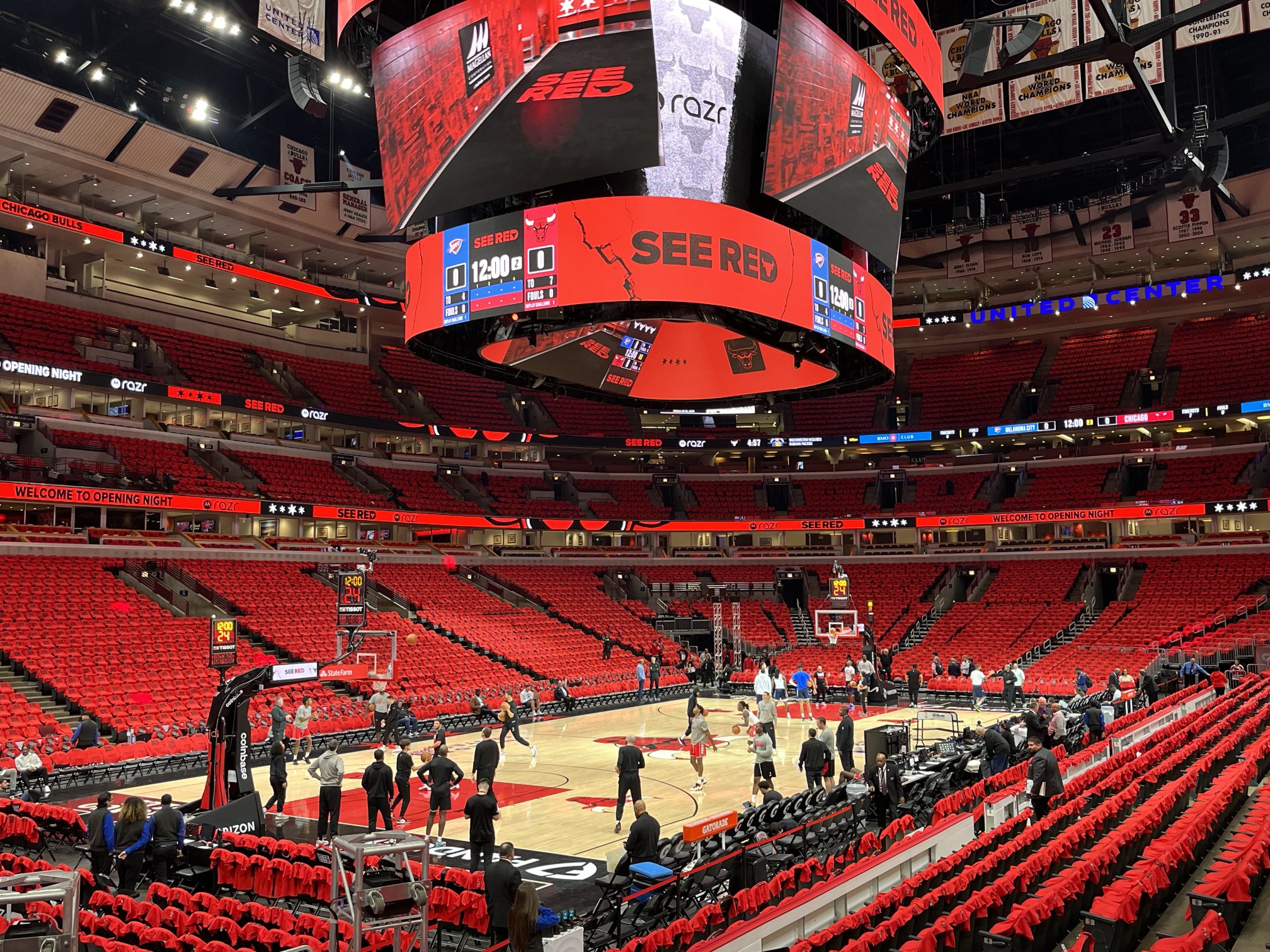 United Center Stadium Seating Chart Photos: Chicago Blackhawks Take To
