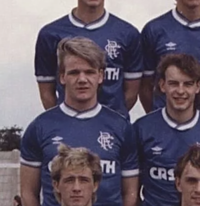 Young Gordon Ramsay Football Chelsea Trials For Brooklyn Beckham And