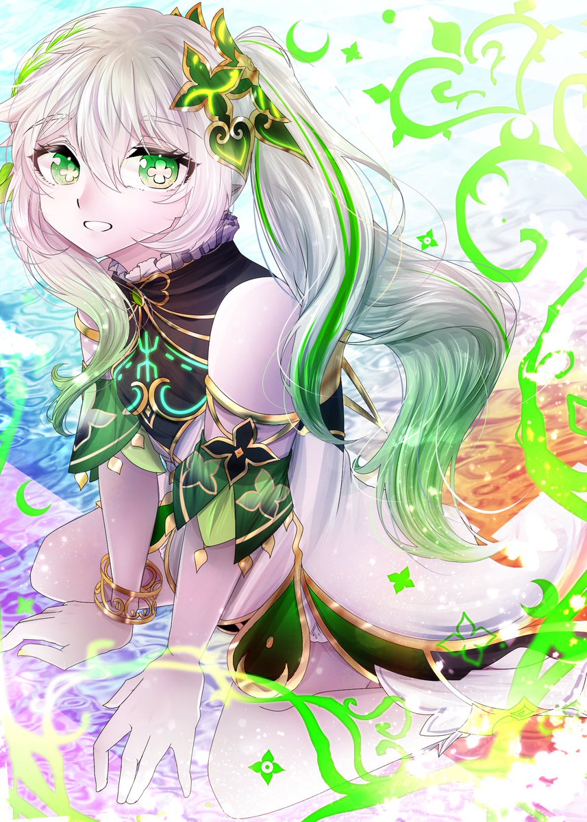 ナヒーダ原神 「ナヒーダ誕生祭2023ナヒーダ生誕祭2023nahidaナヒーダちゃんおめ」雨音のイラスト