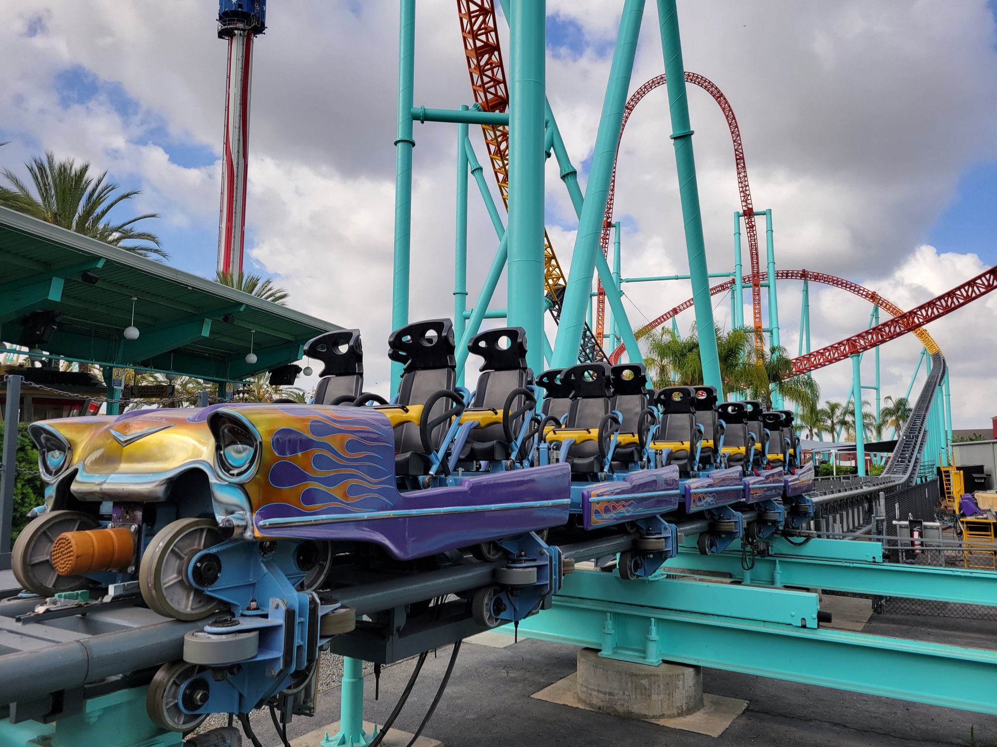 Xcelerator Roller Coaster Knott's Berry Farm