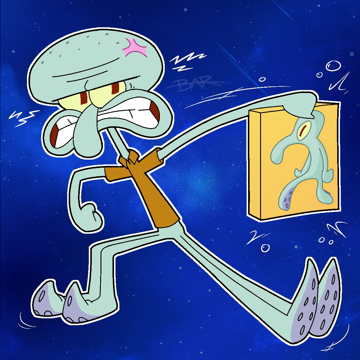 「Nicktober Day 26: Squidward #NASB2 」|dorkzilla (c0mms open on NG)のイラスト