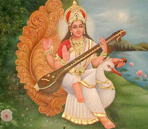 21 things about maa Saraswati ️ 1. Devi Saraswati imparts wisdom ...