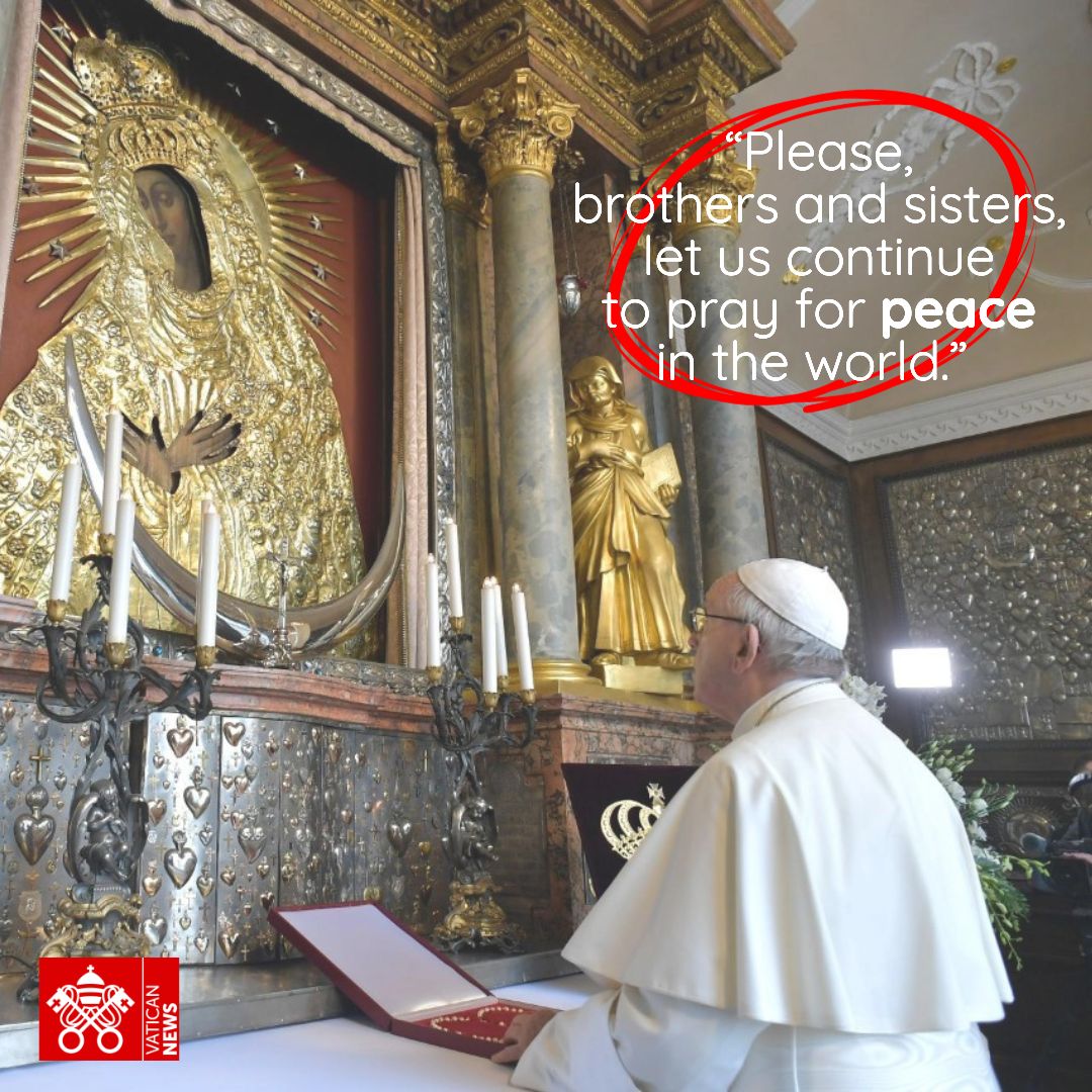 Vatican Illuminati VATICAN Pope Wishes 'peace, Serenity And Health'