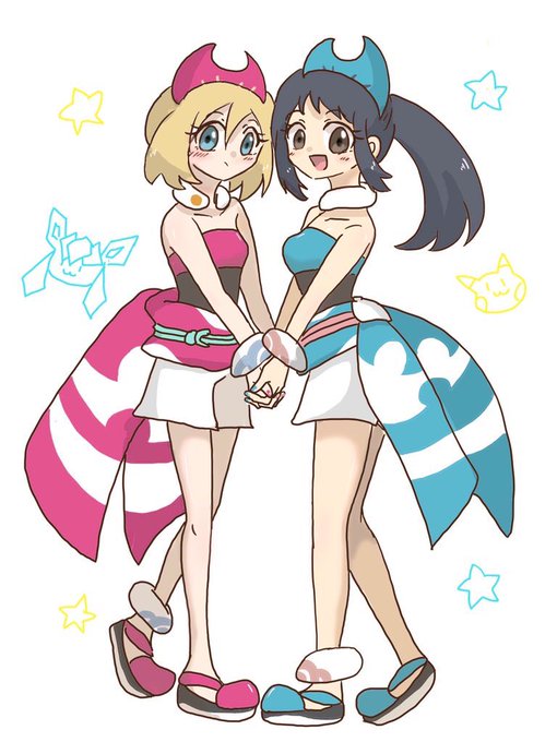 「irida (pokemon) blonde hair」Fan Art(Latest)