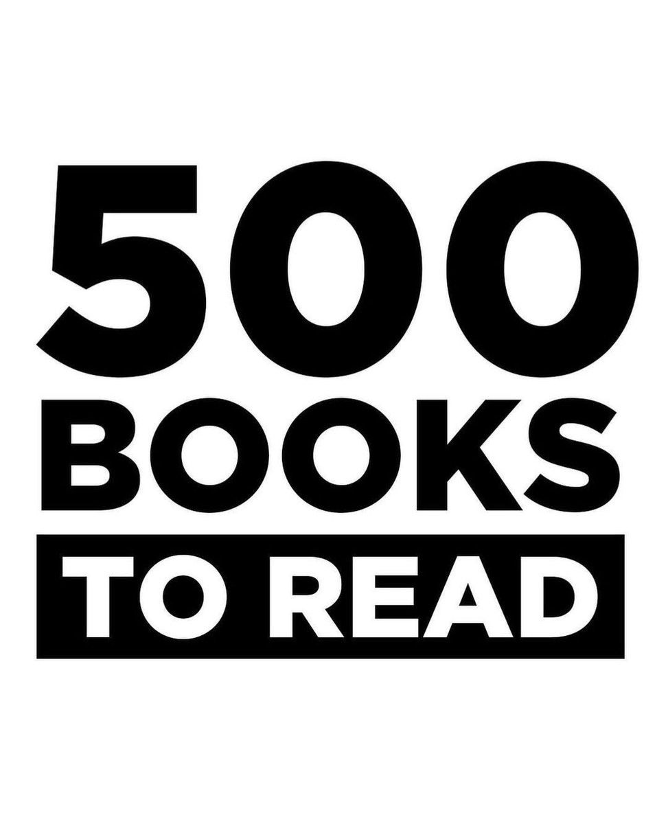 500 Books You Need to Read. - Thread from Limitless Life @LimitlessLif3 ...