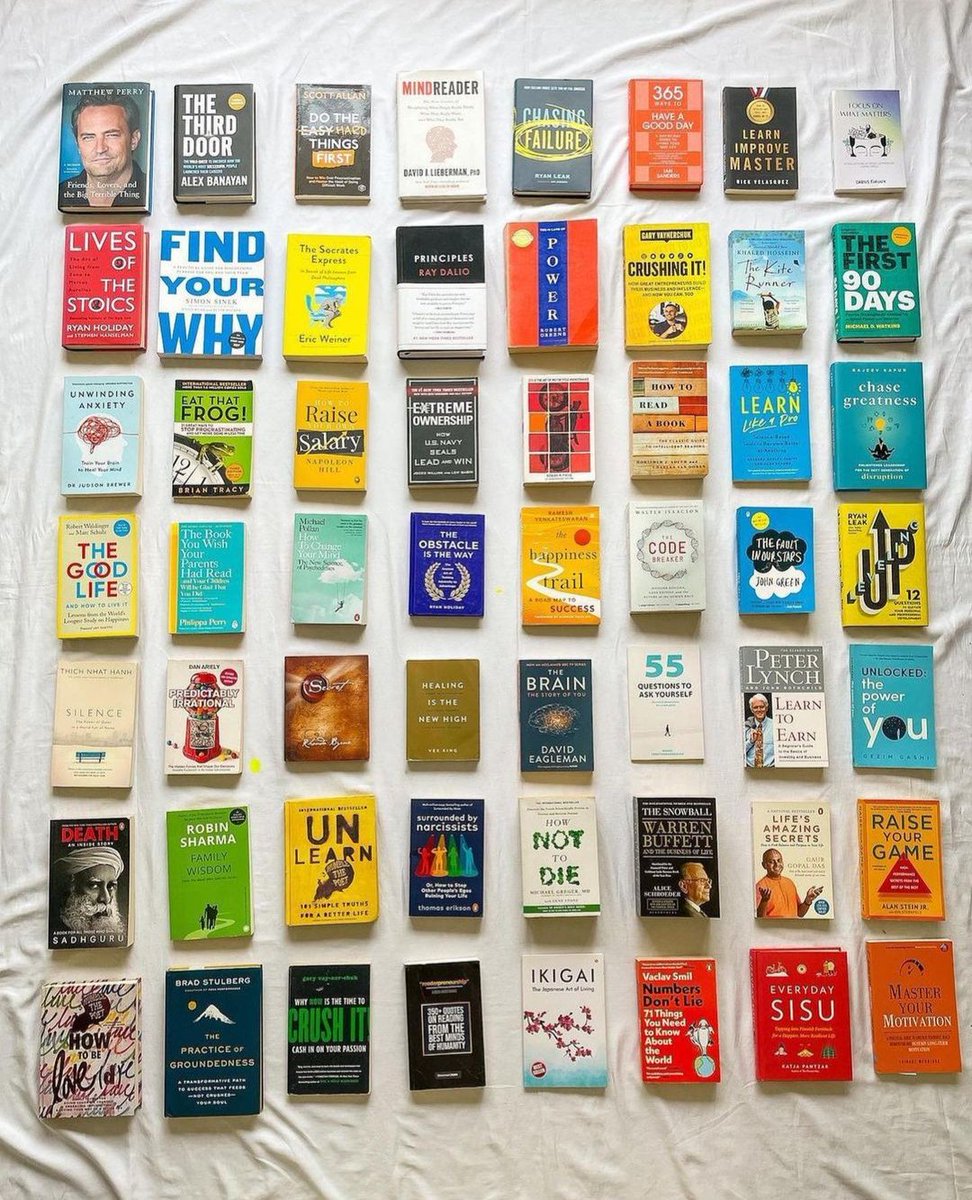500 Books You Need to Read. - Thread from Limitless Life @LimitlessLif3 ...