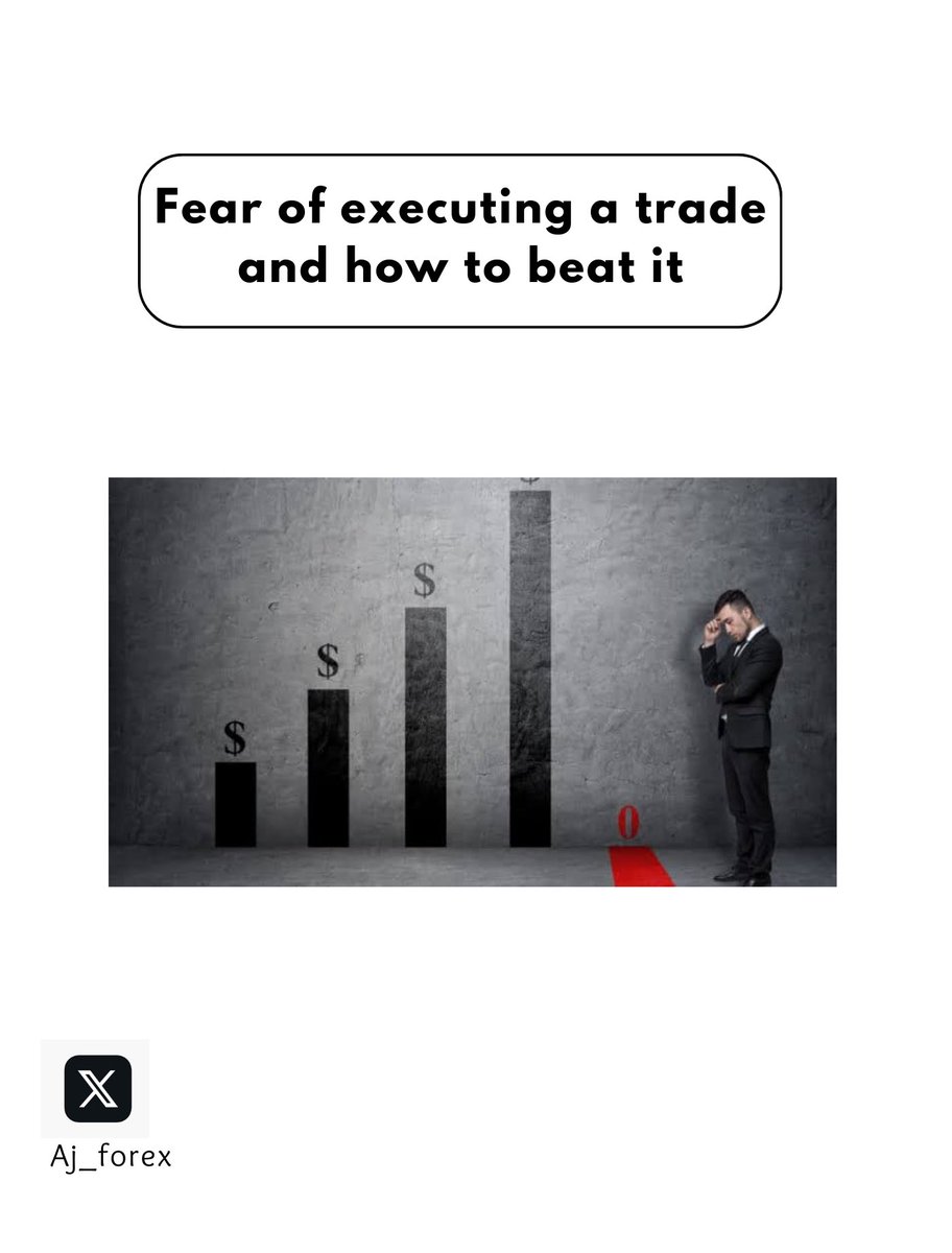 🧠 • Fear of executing a trade as a trader Will be listing reasons and ...
