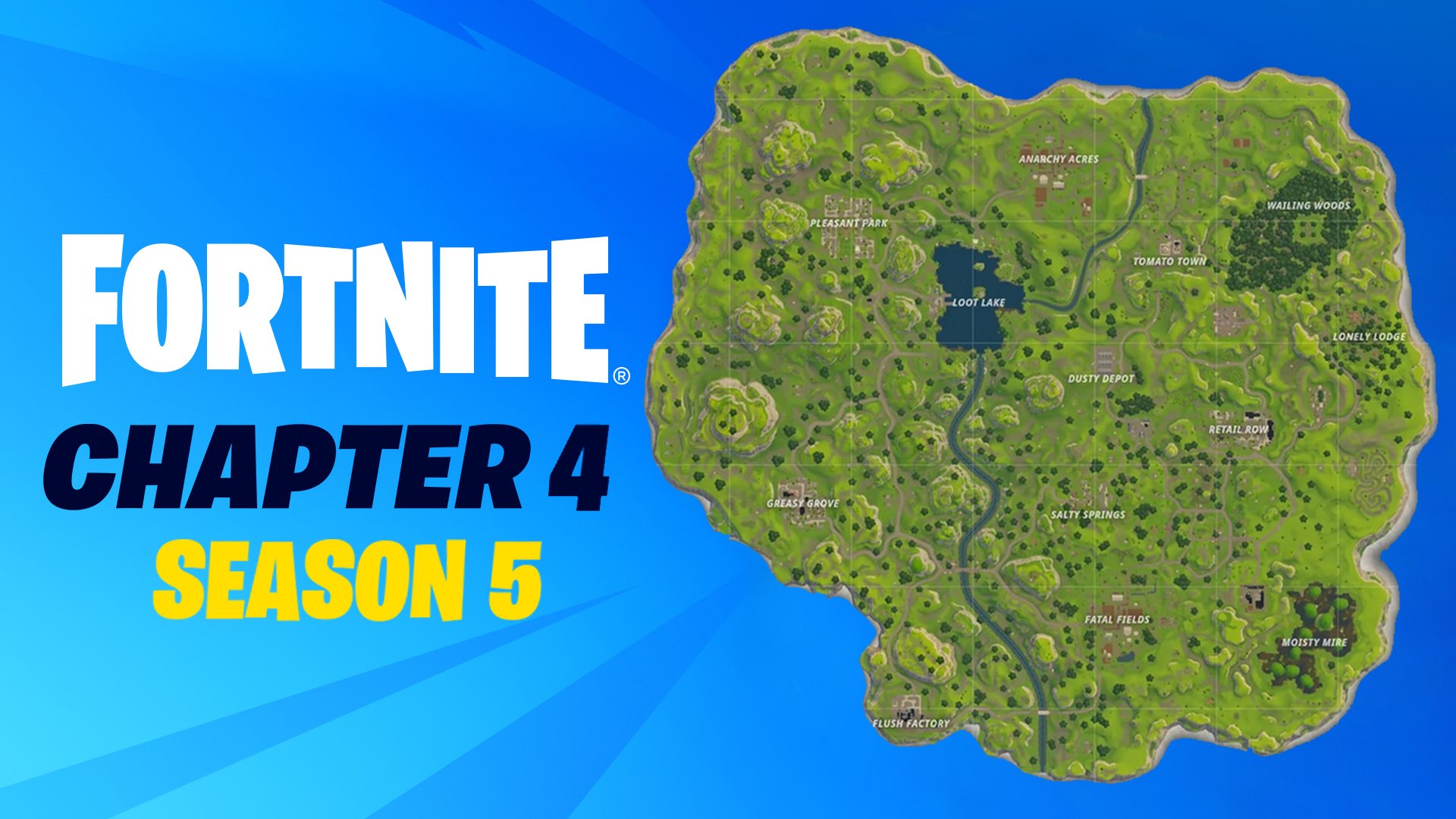 Leakd Fortnite Map Season 5 Fortnite Chapter 4 Season 5 Map: All