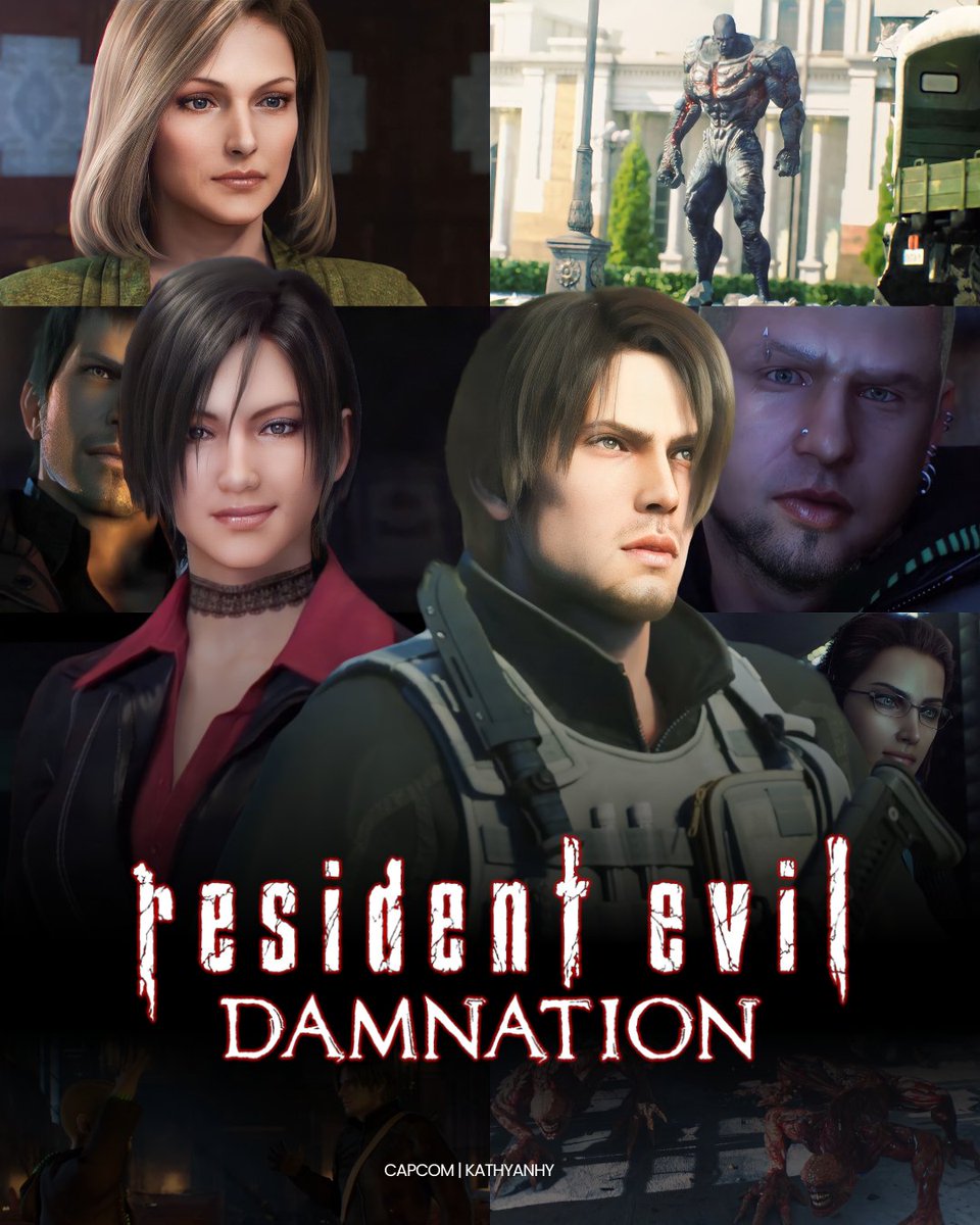 Resident Evil Damnation Poster