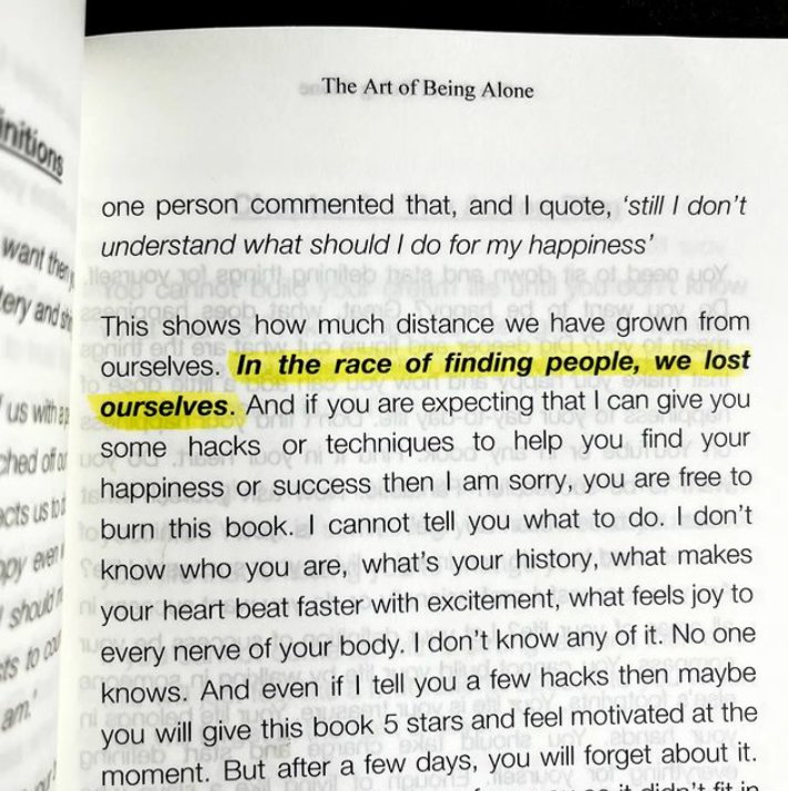 Grow in silence. Here are 9 Lessons From The Book "The Art Of Being ...