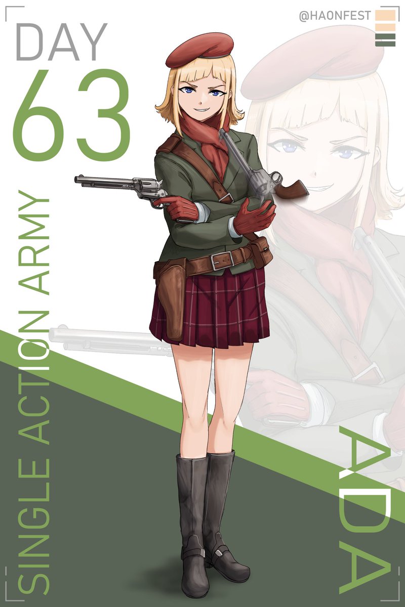 「Day 63! Ada You're pretty good.」|Haon | Commissions Closed (3/3)のイラスト