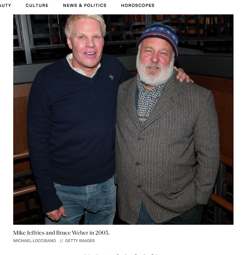 "Lawsuit Accuses Former Abercrombie & Fitch CEO Of Sex Trafficking Ring ...