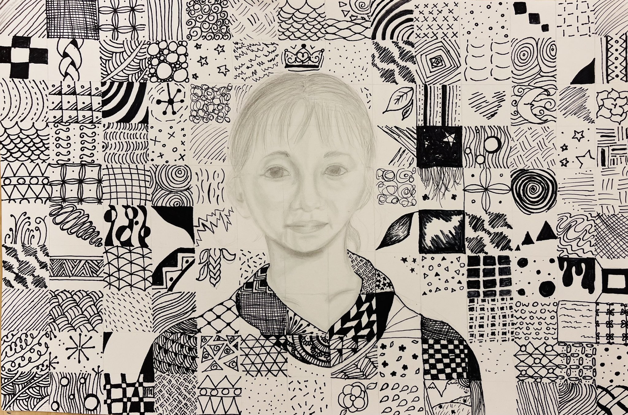 Zentangle Portraits Design Stack: A Blog About Art, Design And