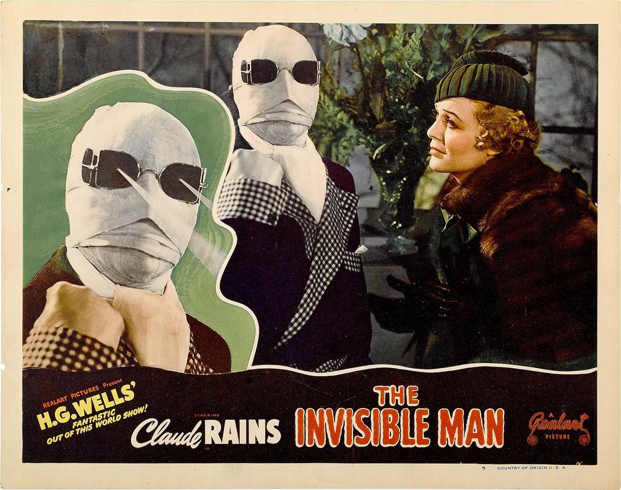 The Invisible Man 1933 Poster