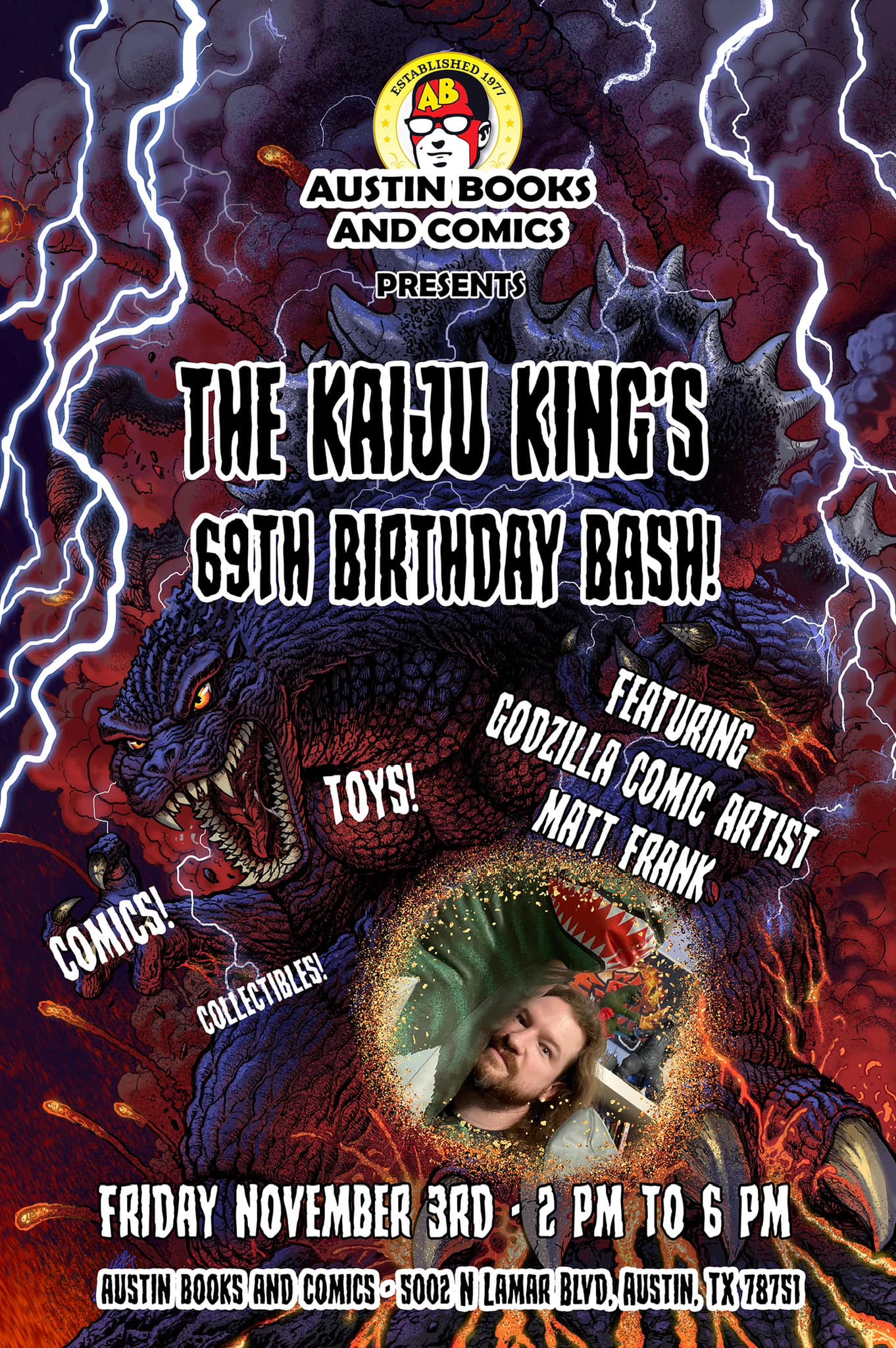 Godzilla Poster Comic Con